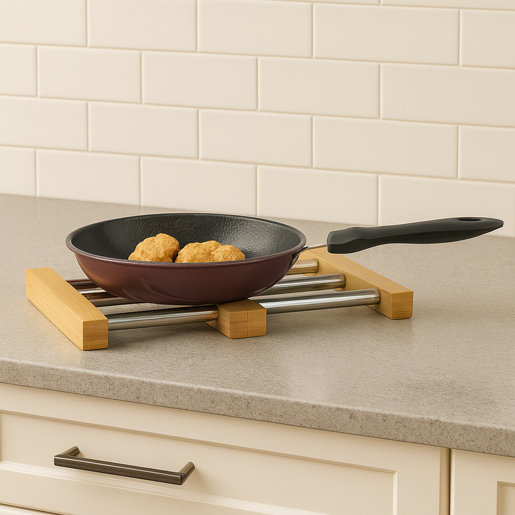 Shengya Wooden Expandable Wok Stand – Smart Accessories PK