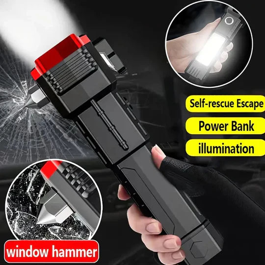 Led rechargeable hammer torch light – Smart Accessories PK