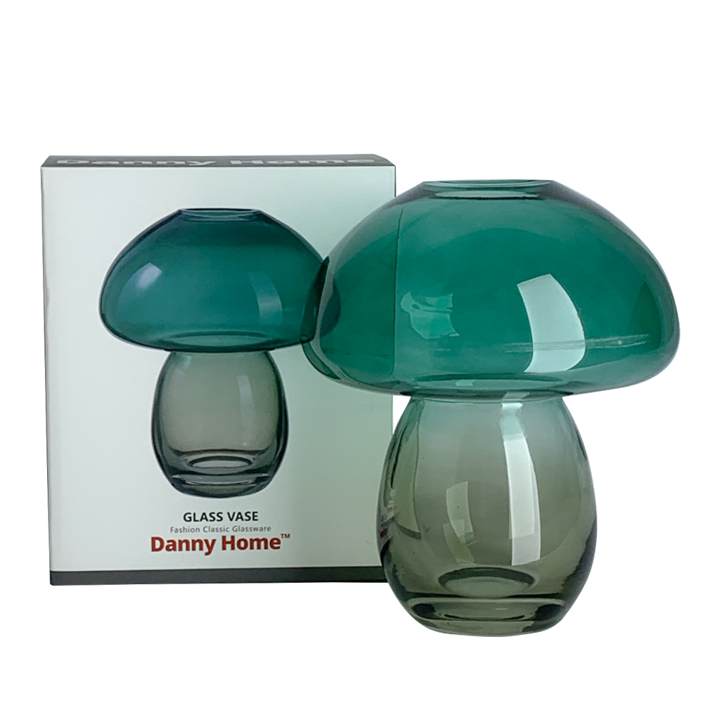 Danny Home Mashroom Plant Glass Vase – Smart Accessories PK